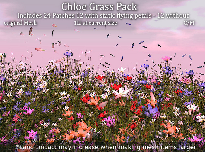 Second Life Marketplace - LOVE SUPERSTORE - CHLOE GRASS PACK