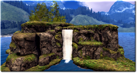 Second Life Marketplace - Landscaping Scene by Felix 128 Li=42x34m Size c+m