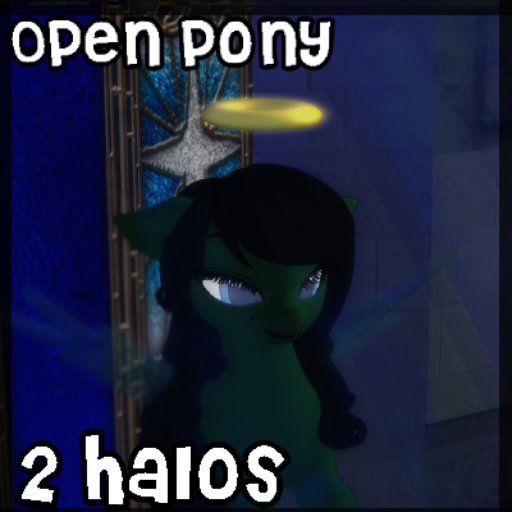 Second Life Marketplace - [Wsis] Open pony Halo