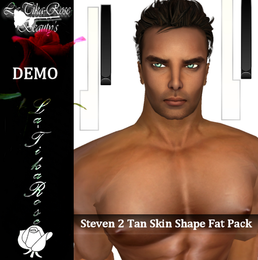 Second Life Marketplace - Stevens-2-Coco-Classic-Tan-skin's Fat Pack-DEMO