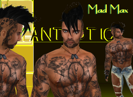 Second Life Marketplace - Steven v1 classic Dark skin fat pack