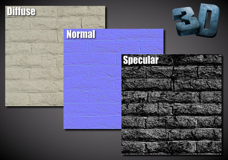 Second Life Marketplace - JU White Brick 005-STO 3D Textures Full Perm