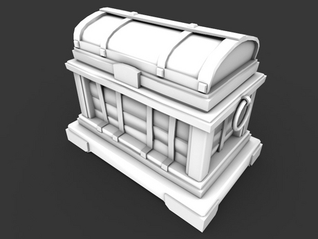 Second Life Marketplace - .::QUTWORLD Simple Wooden Chest::.FP