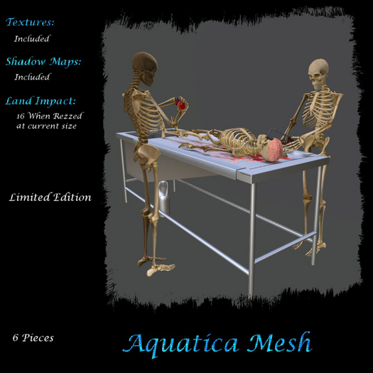 Second Life Marketplace - Aquatica Mesh - AMLE2910076 The Autopsy