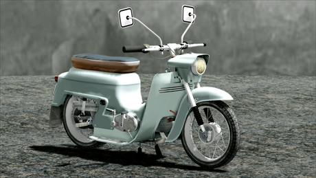 Second Life Marketplace - MG Designs Funky Moped [KCP] New for 2022!
