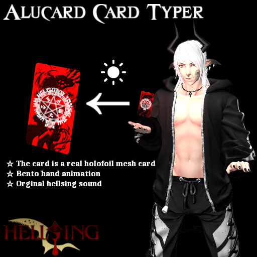 Second Life Marketplace - Alucard Card Typer