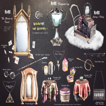 Second Life Marketplace - SPELL : Witchcraft & Wizardry Gacha - All ...