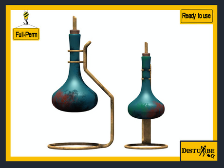 Second Life Marketplace - ::DisturbeD:: Antique Jug & Stand - FULL PERM ...