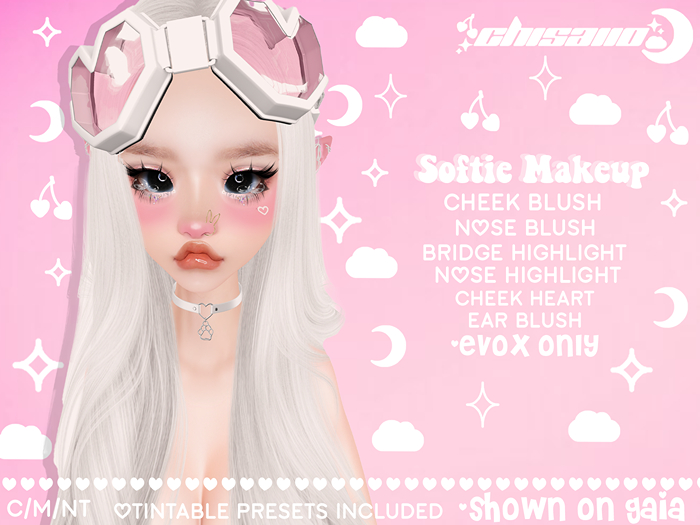 Second Life Marketplace - Chisaiio. Softie Makeup (Evox Bom)