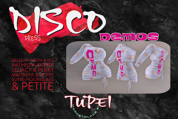 Second Life Marketplace - TuPei Disco Dress - DEMOS