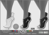 Second Life Marketplace - Dark Angel : Toni Bad Girl Sneakers - Demo ...