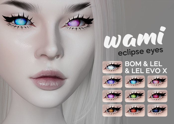Second Life Marketplace - wami :: eclipse eyes :: bom * lel :: demo