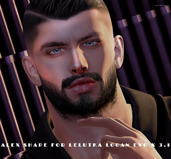 Second Life Marketplace - *ATLAS* Mens Shape for Lelutka LOGAN Head 3.1 ...