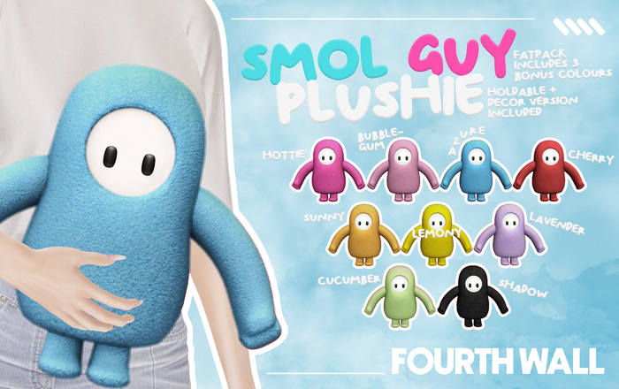 Second Life Marketplace - [FOURTH WALL] Smol Guy Plushie