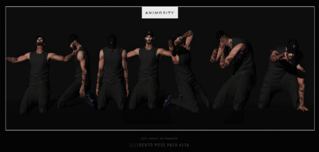 Second Life Marketplace - Animosity - 134 Pose Pack
