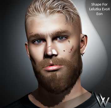 Second Life Marketplace - Awaken - Trevor shape for lelutka EvoX Eon 3.1