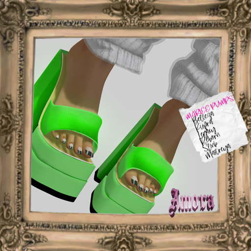 Second Life Marketplace - [AA]Lime Green Pump...Kupra, Reborn, Legacy ...