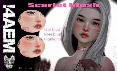 Second Life Marketplace - !4AEM - Scarlet Blush