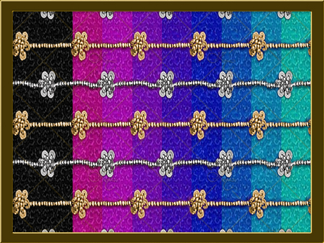 Second Life Marketplace - Bead Sequin Vermicelli Gold Silver Seamless ...