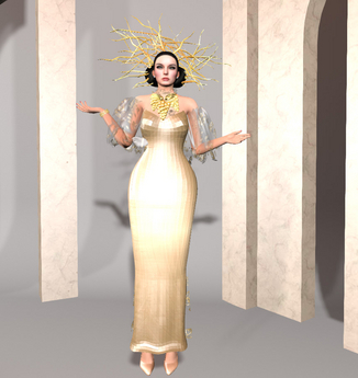 Second Life Marketplace - Adl Alta Moda Bizarre Gold J'Adore