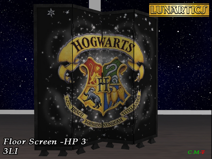 Second Life Marketplace - Lunartics - Floor Screen - Harry Potter 3