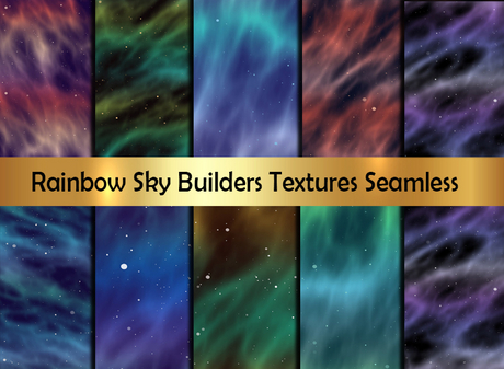 Second Life Marketplace - Rainbow Sky Builders Textures Seamless