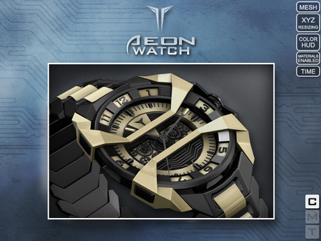 Second Life Marketplace - **RE** Aeon Watch * MESH * (*Striker Collection*)