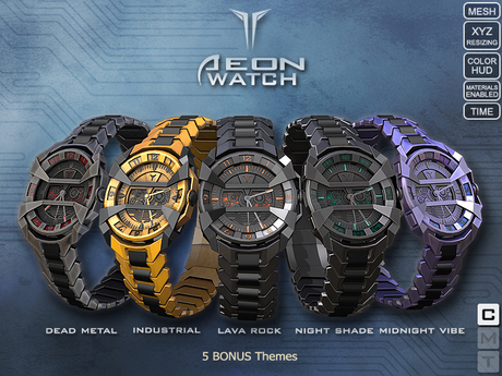 Second Life Marketplace - **RE** Aeon Watch * MESH * (*Striker Collection*)