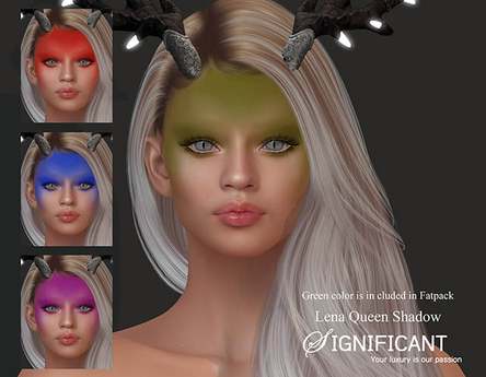 Second Life Marketplace - ::: Significant ::: Lena Queen Red/ LeL Evox