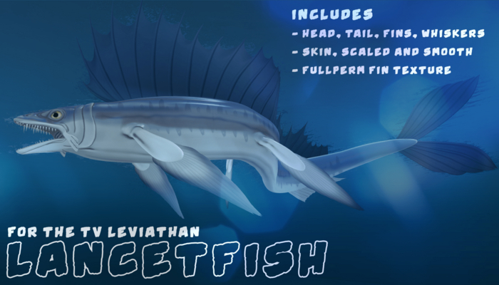 Second Life Marketplace - TV - Leviathan Lancetfish Mod