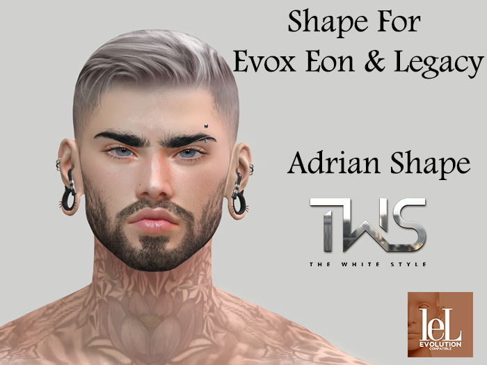 Second Life Marketplace - [TWS] Adian - Shape Lelutka Eon Evo X