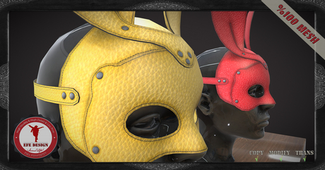 Second Life Marketplace - (Efe Design) Bunny Mask Fatpack Fullperm