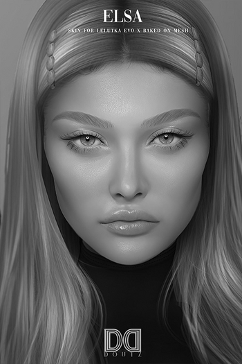 Second Life Marketplace - DOUTZ - Elsa Skin - Lelutka EvoX - DEMO [VE ...