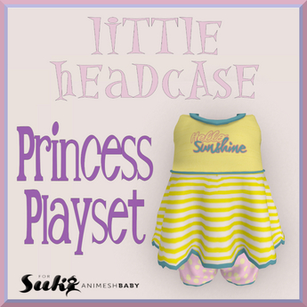 Second Life Marketplace - Little Headcase Princess Playset Sunshine