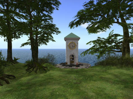 Second Life Marketplace - Myst Clock Tower - With scripted accurate ...