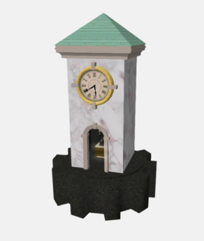 Second Life Marketplace - Myst Clock Tower - With scripted accurate ...