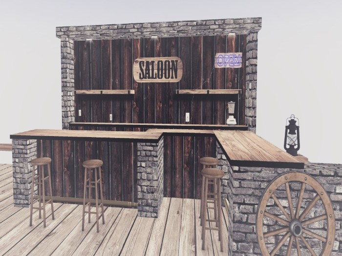 Second Life Marketplace - WJ Designs Country Bar