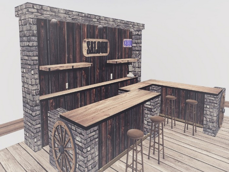 Second Life Marketplace - WJ Designs Country Bar