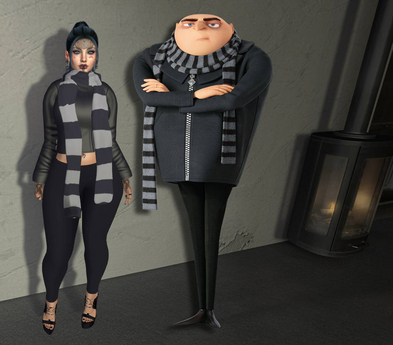 Second Life Marketplace - DEVILOCK - Sexy Gru Costume (ADD TO UNPACK)