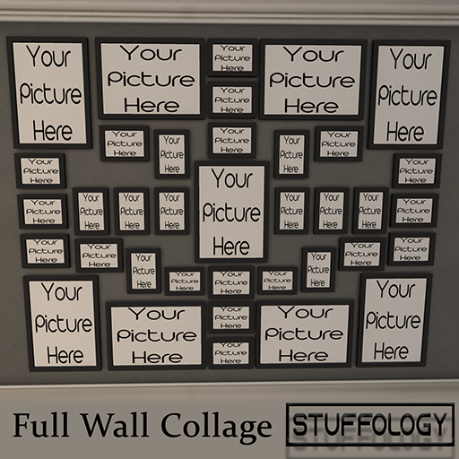 Second Life Marketplace - Stuffology- Full Wall Collage