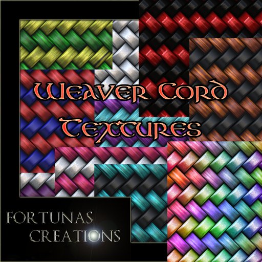 Second Life Marketplace - Fortunas Creations - Weaver Cord Textures ...