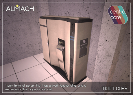 Second Life Marketplace - Centrocore - Almach Server