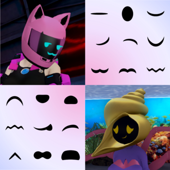 Second Life Marketplace - [FL] - Toon Face (Fat Pack)
