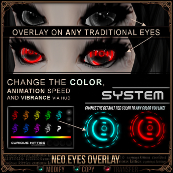 Second Life Marketplace - 16 Pair Value Pack - Neo Eyes Overlay