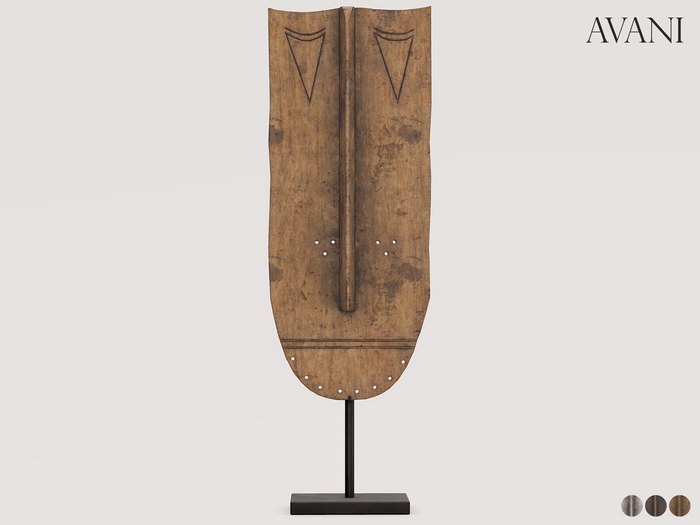 Second Life Marketplace - Avani Macon Collection Found Wood Tribal Mask ...
