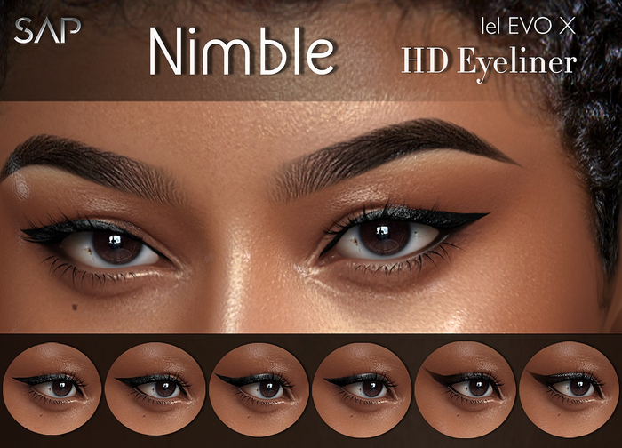 Second Life Marketplace - Nimble Eyeliner EVOX HD