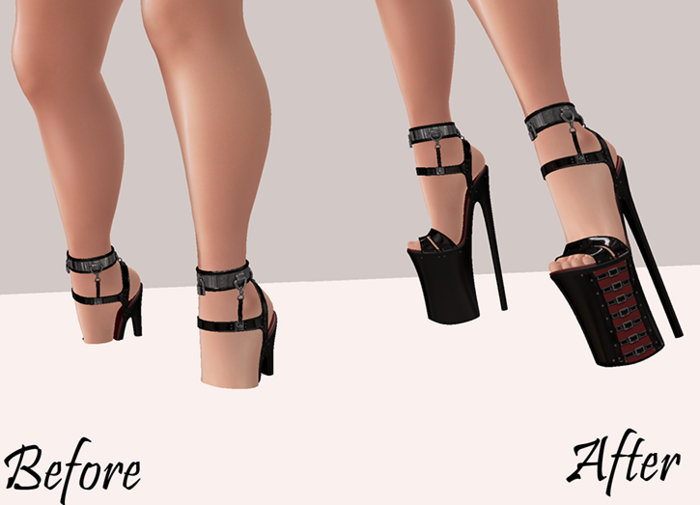 Second Life Marketplace - [Jenn's Boutique] Shoe Bases