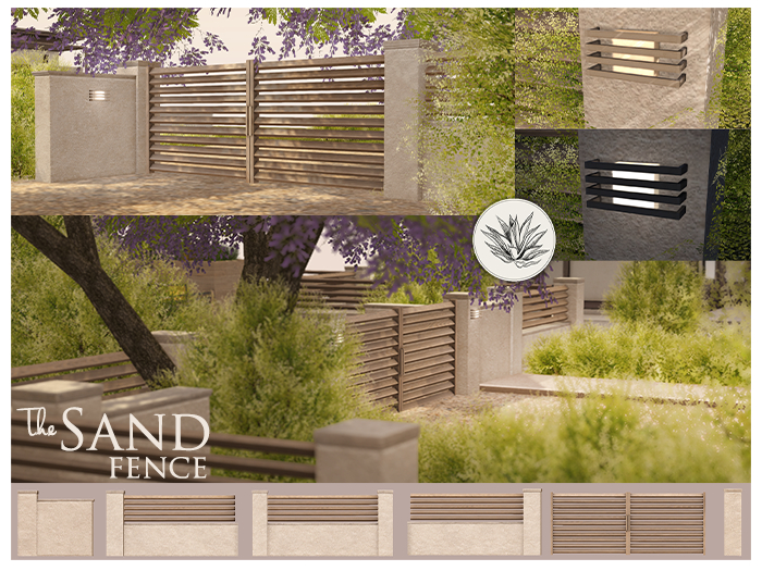 Second Life Marketplace - FINCA - The Sand Fence Kit