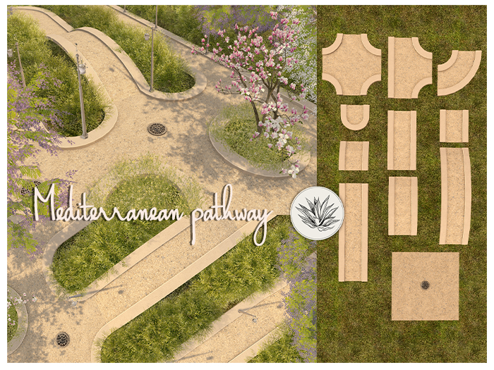 Second Life Marketplace - FINCA - Mediterranean Pathway