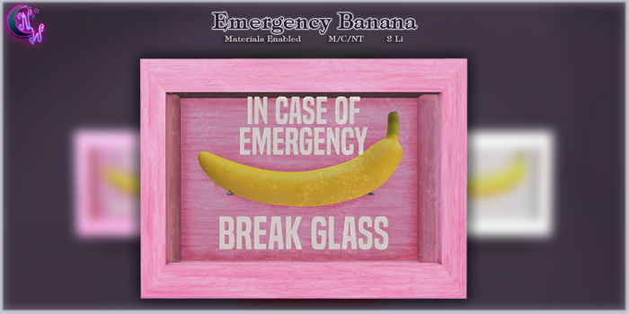 Second Life Marketplace - *NW* Emergency Banana - Pink